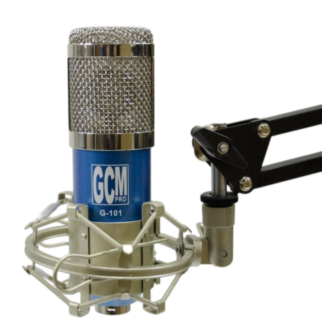 Kit de Microfono de Estudio Condensador USB ideal grabaciones G-101 ...