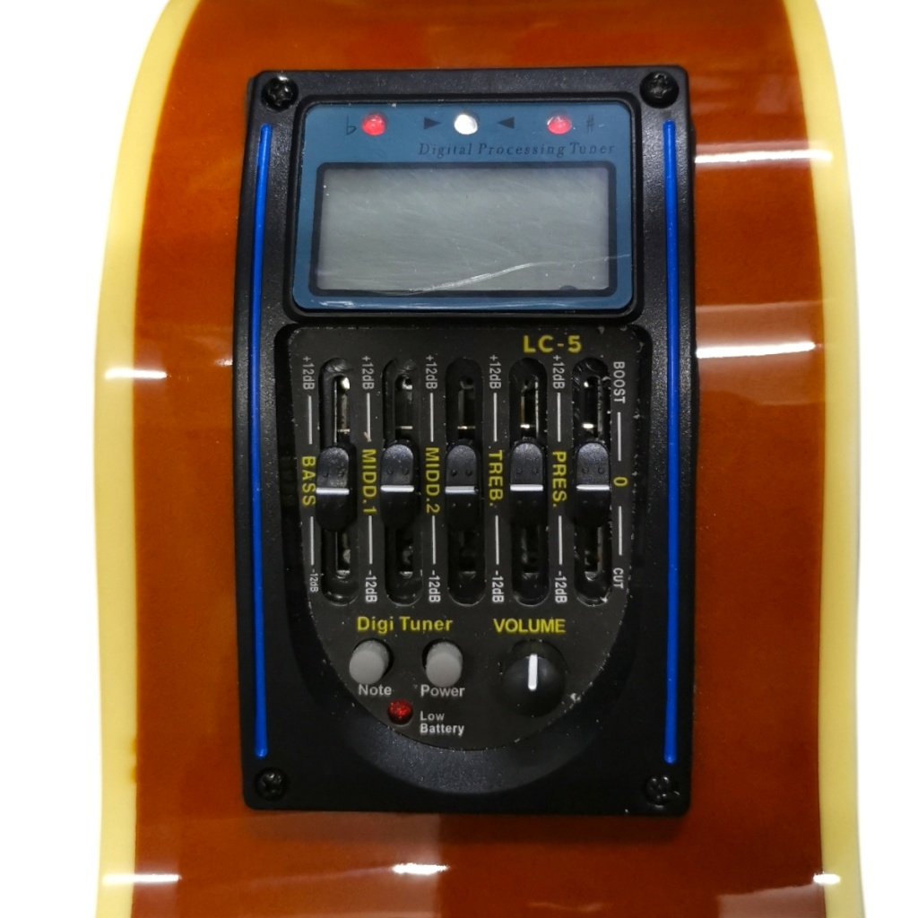 GUITARRA ELECTRO ACUSTICA CON PICKUP AMPLIFICADOR AFINADOR Y TONOS L706 INSTRUMENTOS MUSICALES DE CU