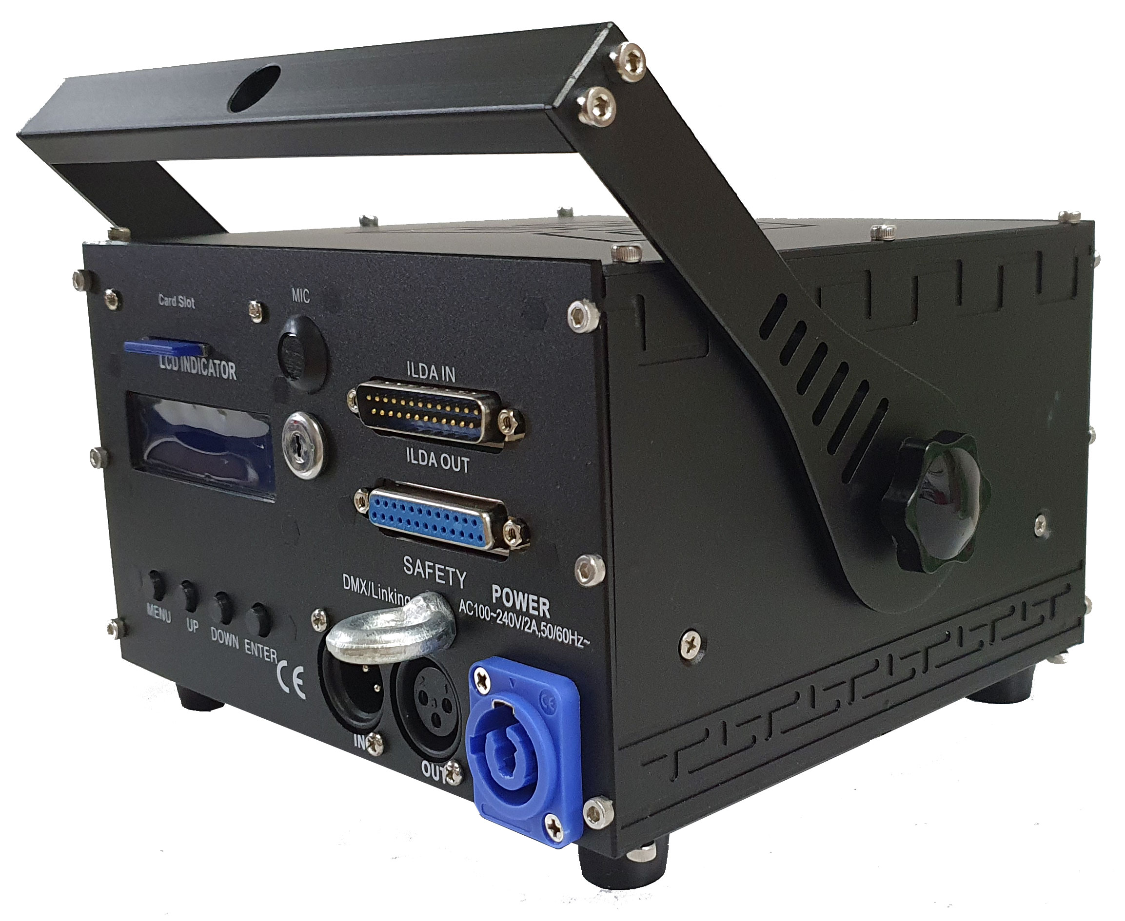 EFECTO LÁSER RGB SD10000 GCMPRO 1W DE ALTA POTENCIA DMX ILDA SD AUTO ...